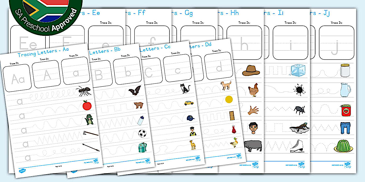 Preschool Tracing Letters Activity Pack (teacher made)