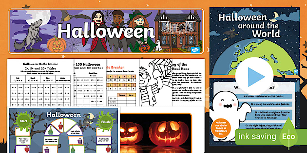 KS1 Halloween Activity Pack (teacher made) - Twinkl