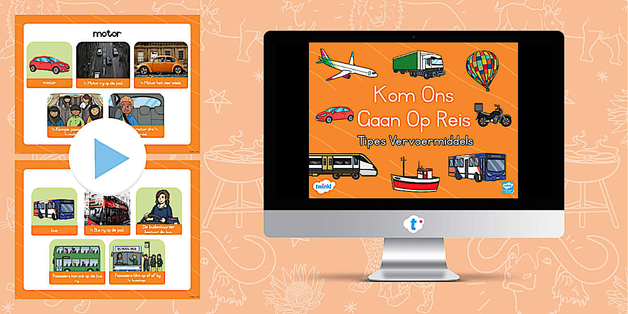 Verskillende Tipe Vervoer Powerpoint (Teacher-Made) - Twinkl