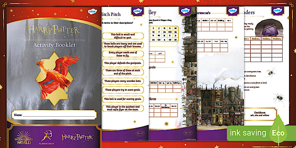 FREE! - Harry Potter Activity Book | Wizarding World | Twinkl