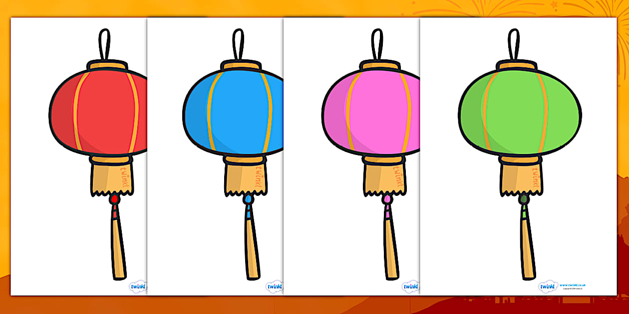 Australia Chinese Lanterns Editable (teacher made) - Twinkl