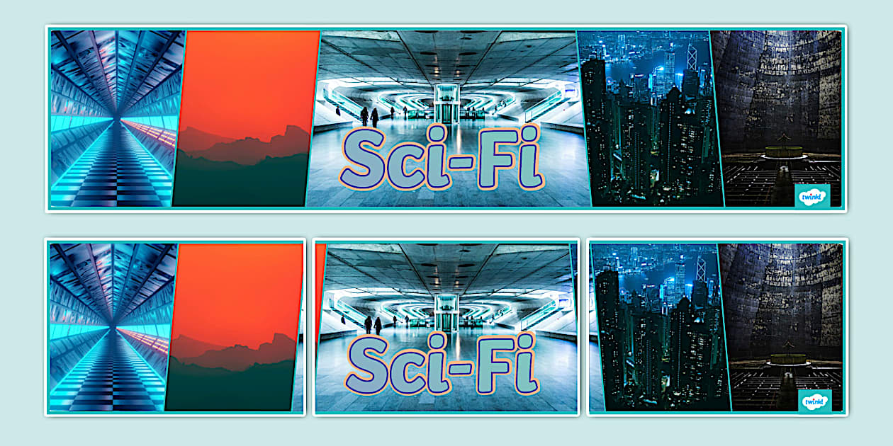 Sci-Fi Photo Display Banner (Teacher-Made) - Twinkl