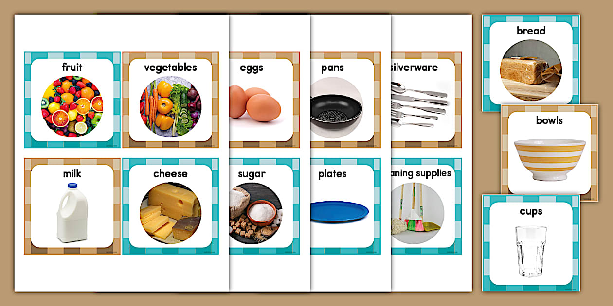 At Home Dramatic Play Labels (Teacher-Made) - Twinkl