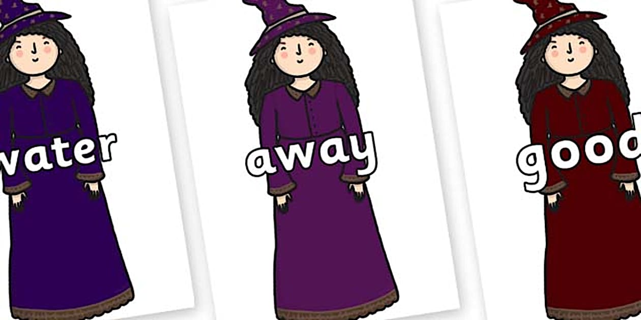 Cursive Next 200 Common Words on Witches (teacher made)