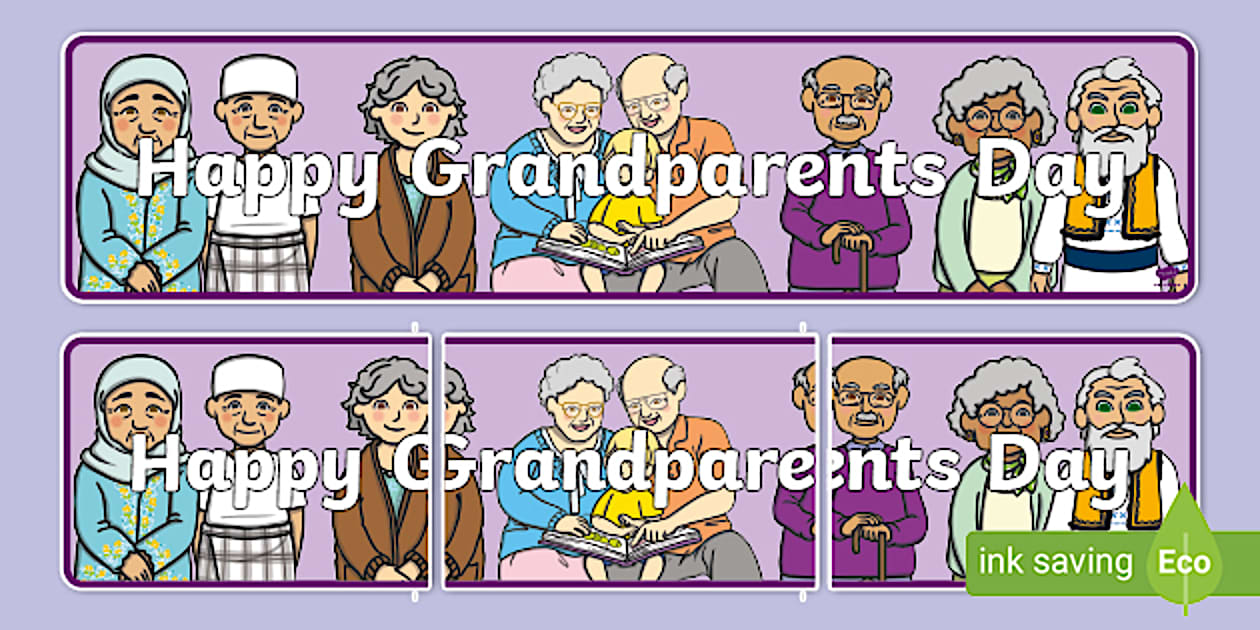 Grandparent's Day Banner | Event Display Resources - Twinkl