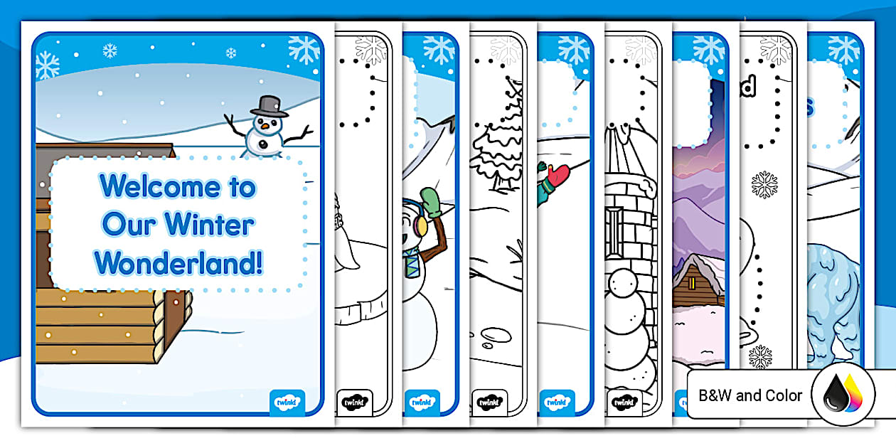 Winter Wonderland Dramatic Play Posters (teacher made)