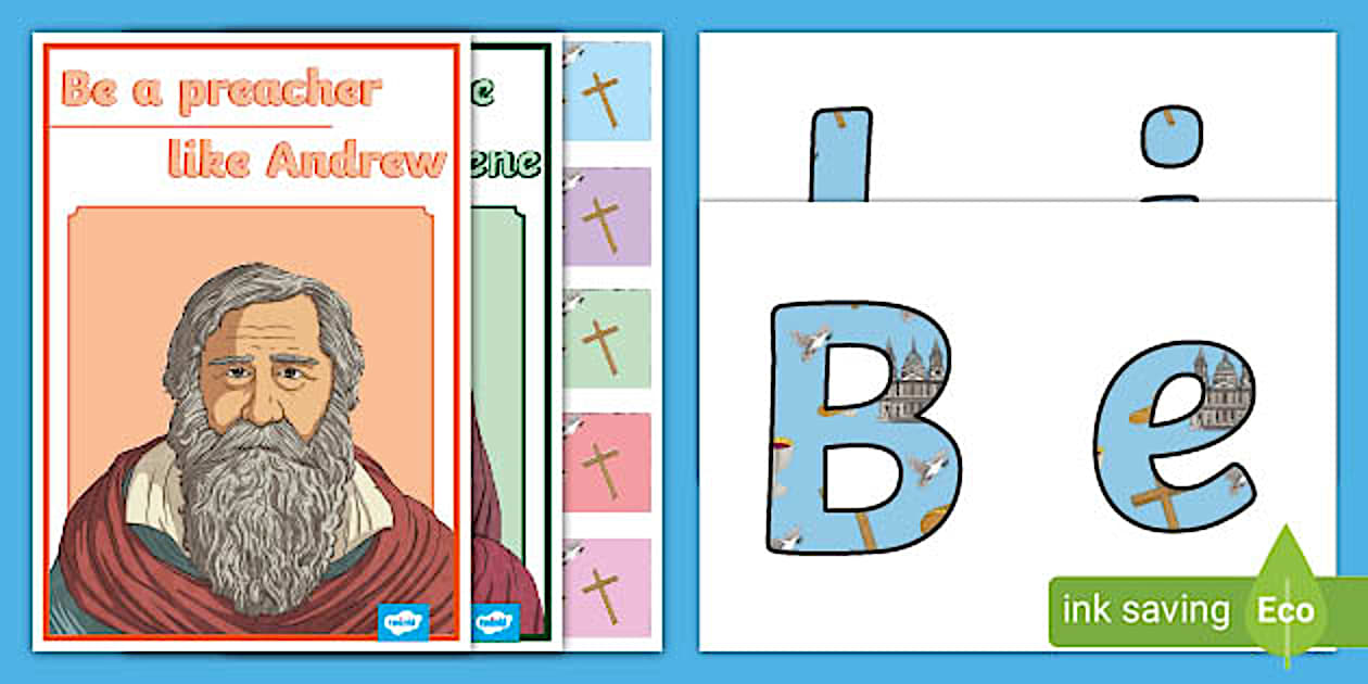 Catholic 'Be Like the Saints' Display Pack - Twinkl