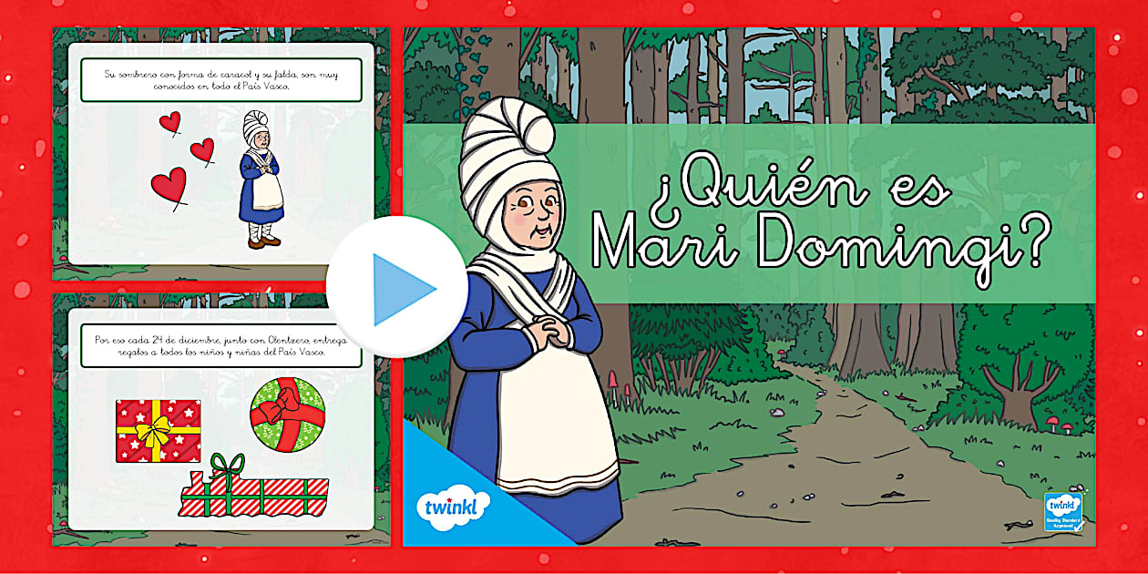 Presentación: ¿Quién es Mari Domingi? (Teacher-Made)