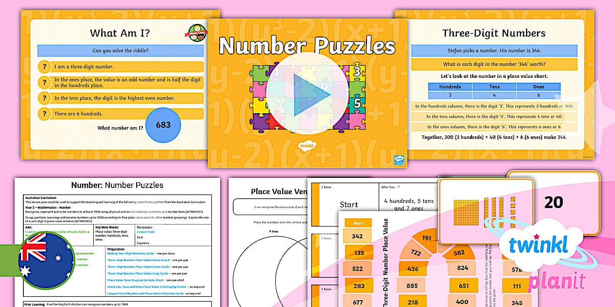 Year 2 Number: Place Value Lesson 2 (teacher made) - Twinkl
