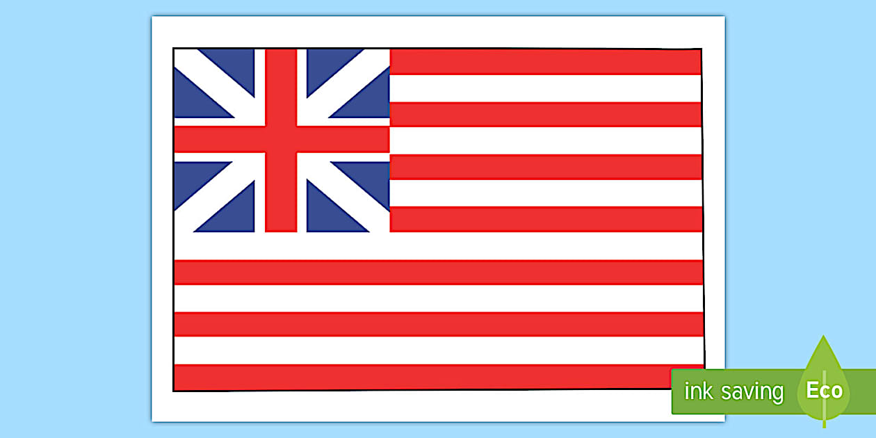 Grand Union Flag Poster (Teacher-Made) - Twinkl