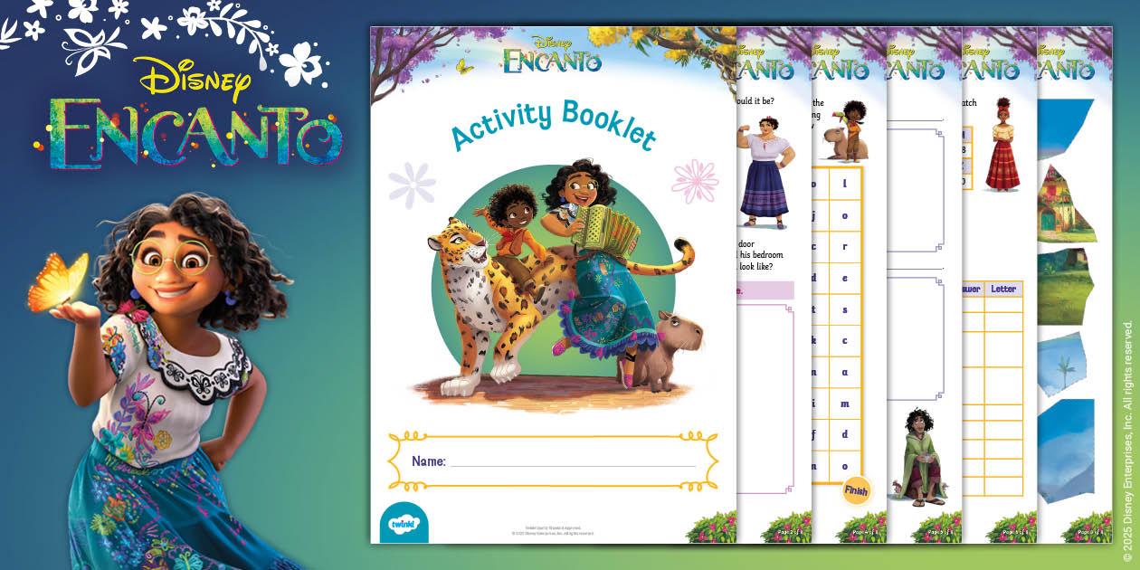 Encanto: Activity Booklet [Ages 7-11]