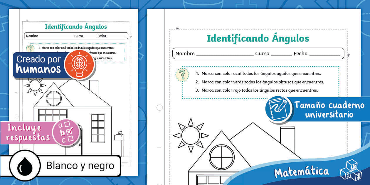 Guía | ángulos | información | 3º Básico | matemática