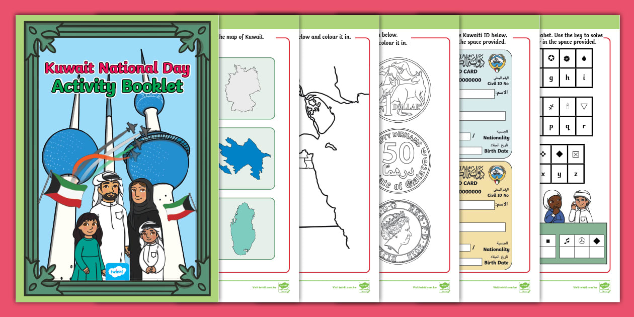 Kuwait National Day Activity Booklet | Fun & Educational