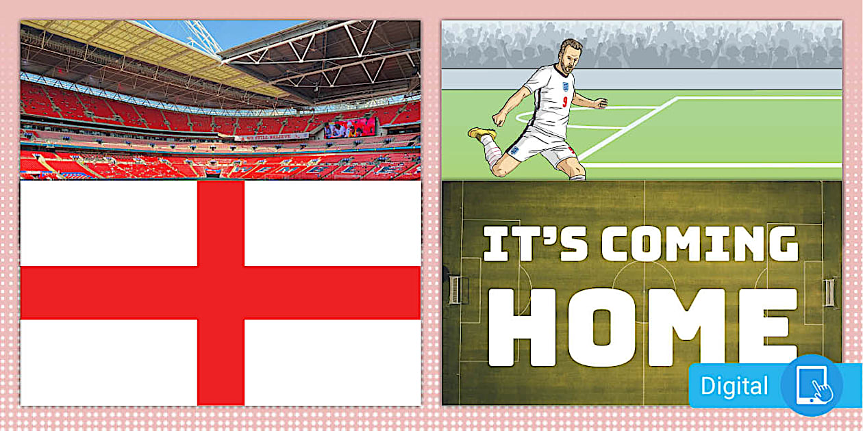 England Football Digital Backgrounds | Twinkl Party - Twinkl