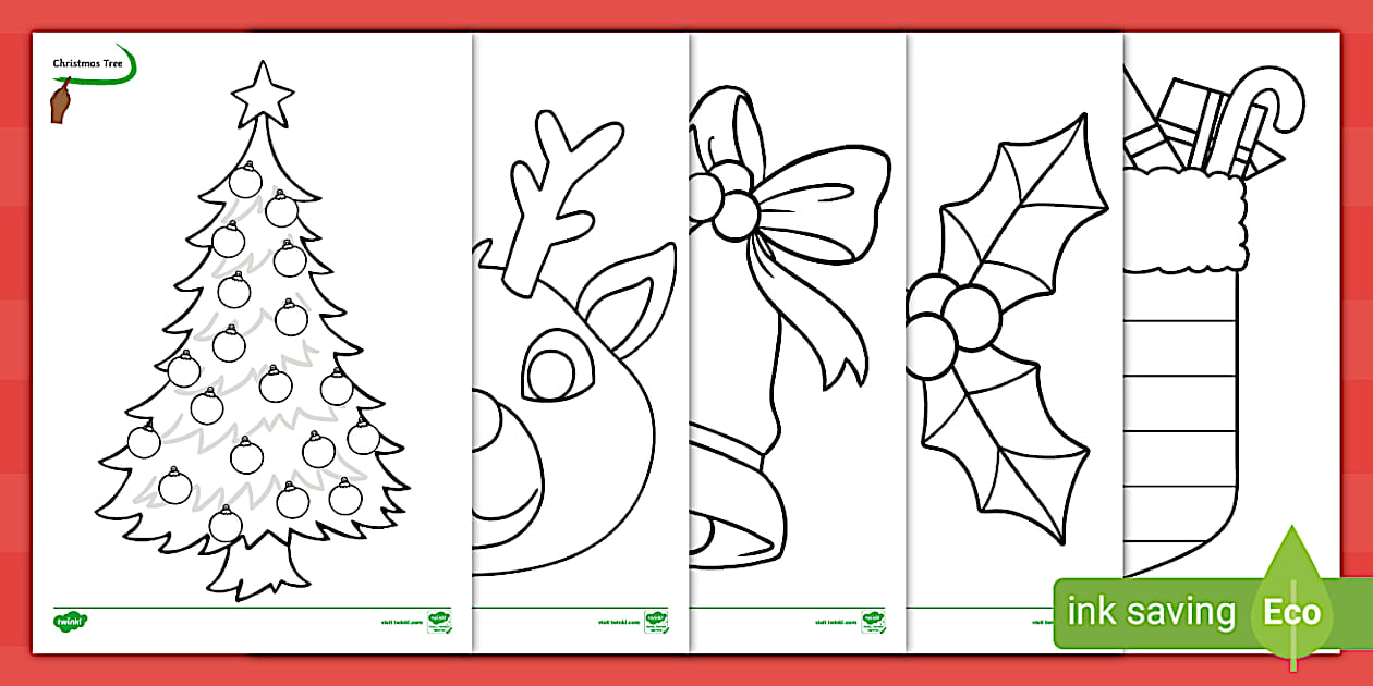 Christmas Fine Motor Skills Finger Painting Activity