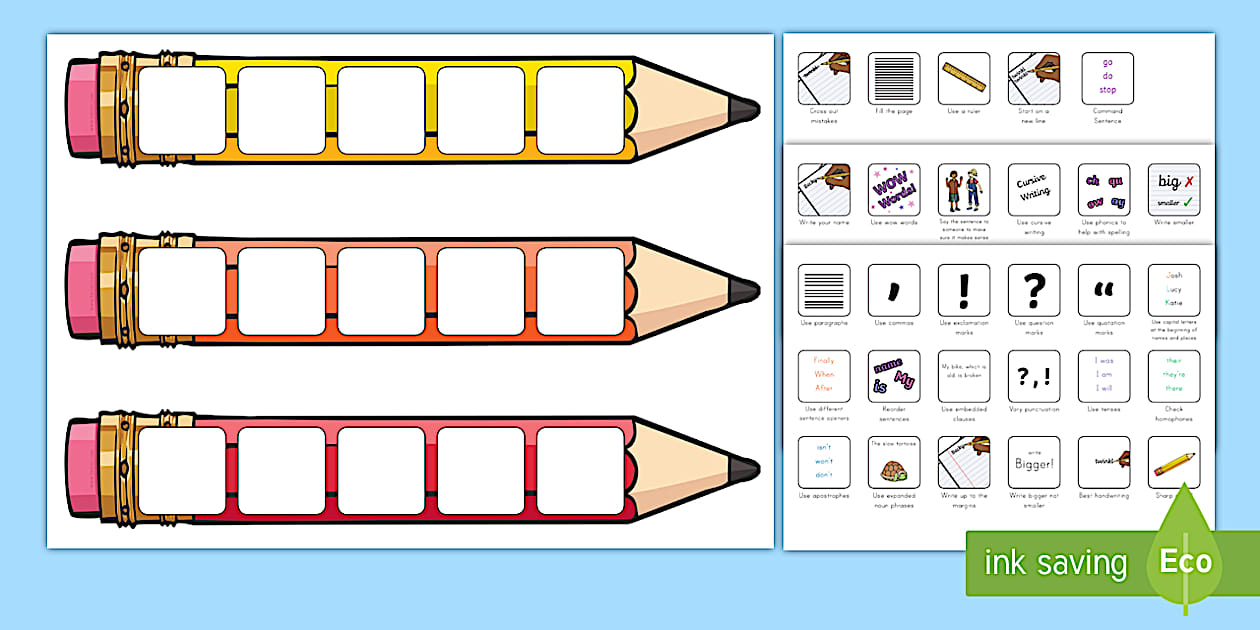 Editable Writing Targets, assessment, achievement, personalized learning,