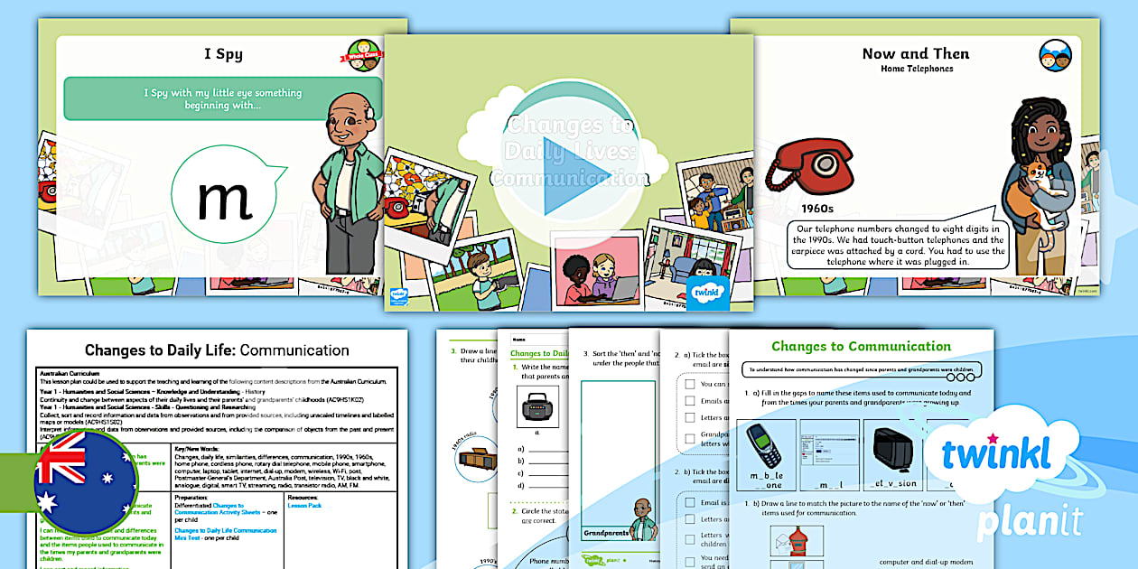 Communication Lesson Plan | HASS | Twinkl PlanIt | Year 1
