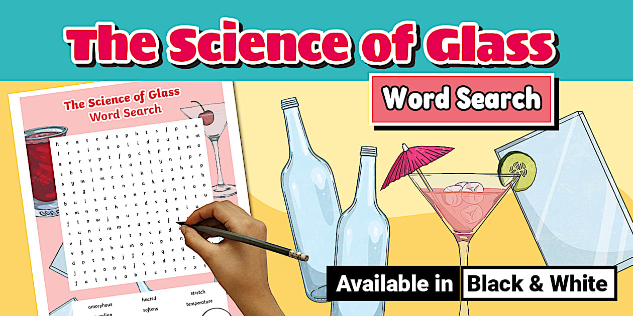The Science of Glass Word Search