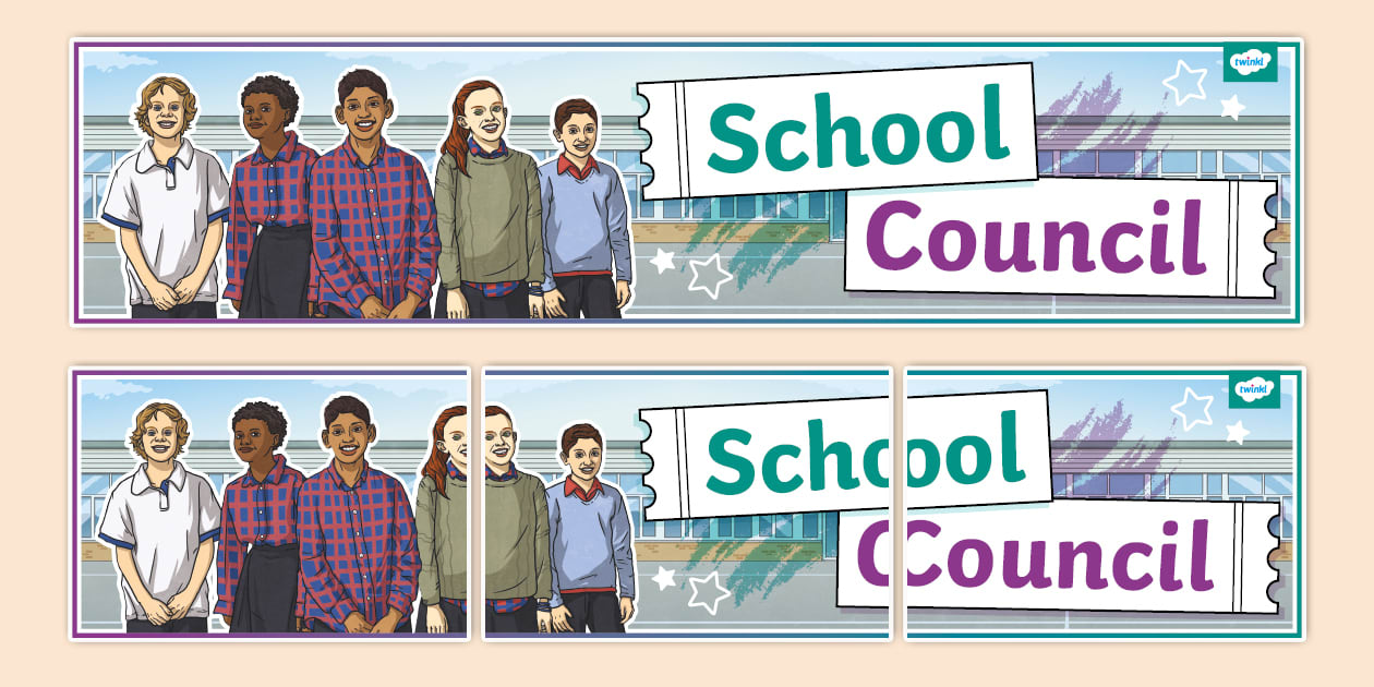 👉 School Council Display Banner (teacher made) - Twinkl
