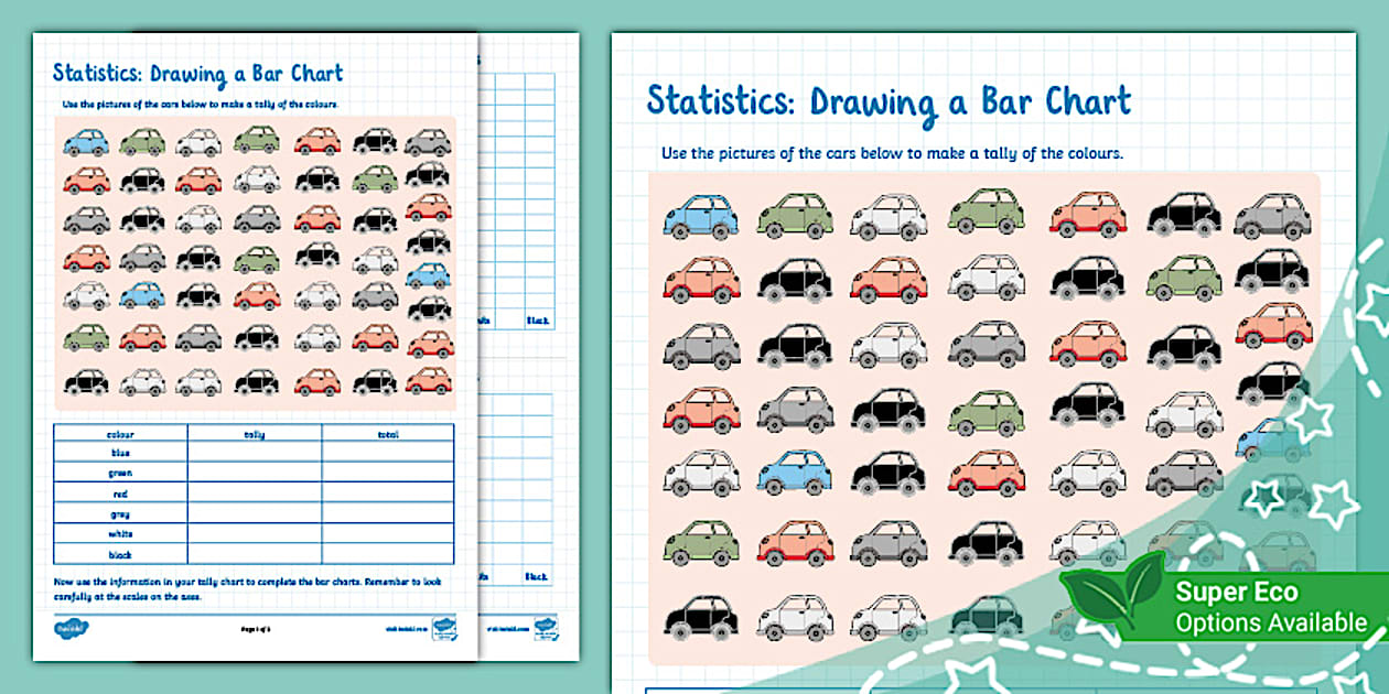 Statistics: Drawing a Bar Chart (Ages 7 - 8) - Twinkl