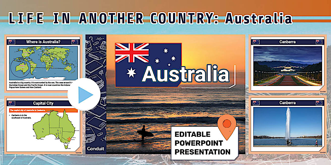 Australia PowerPoint for Social Studies