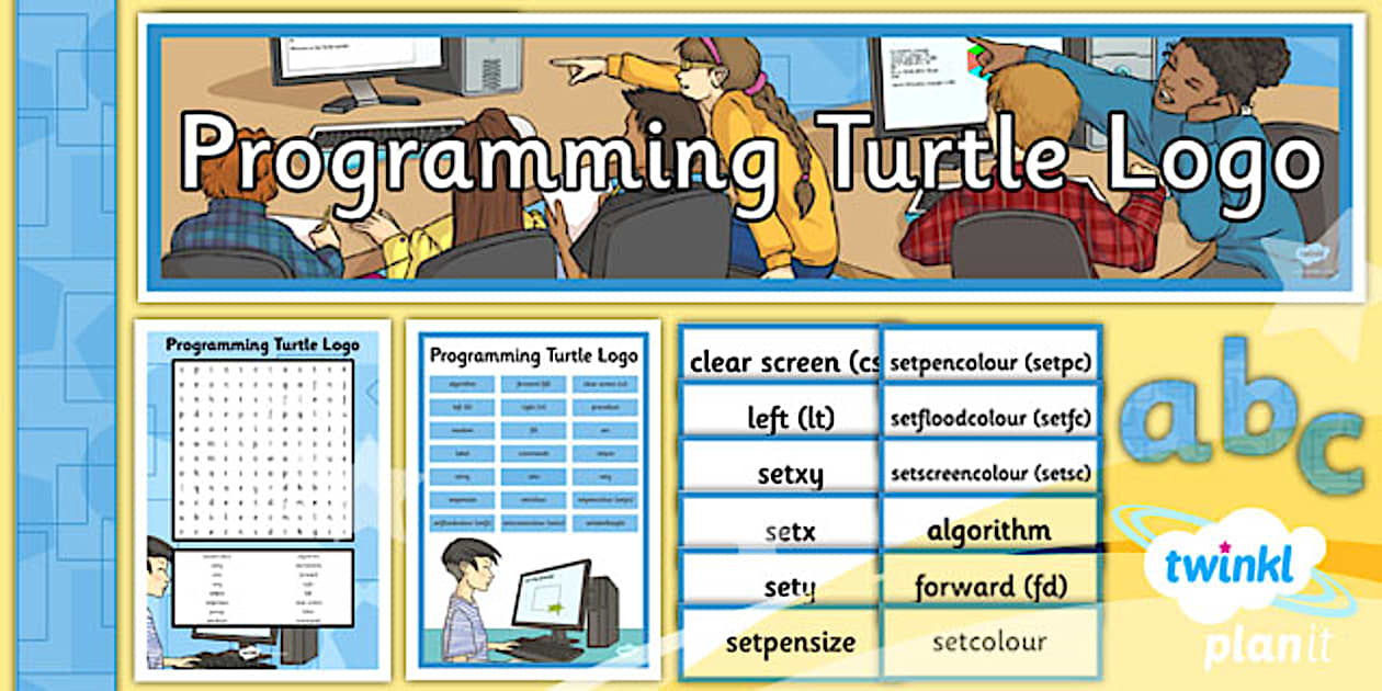 Computing: Programming Turtle Logo Year 4 Unit Additional Resources