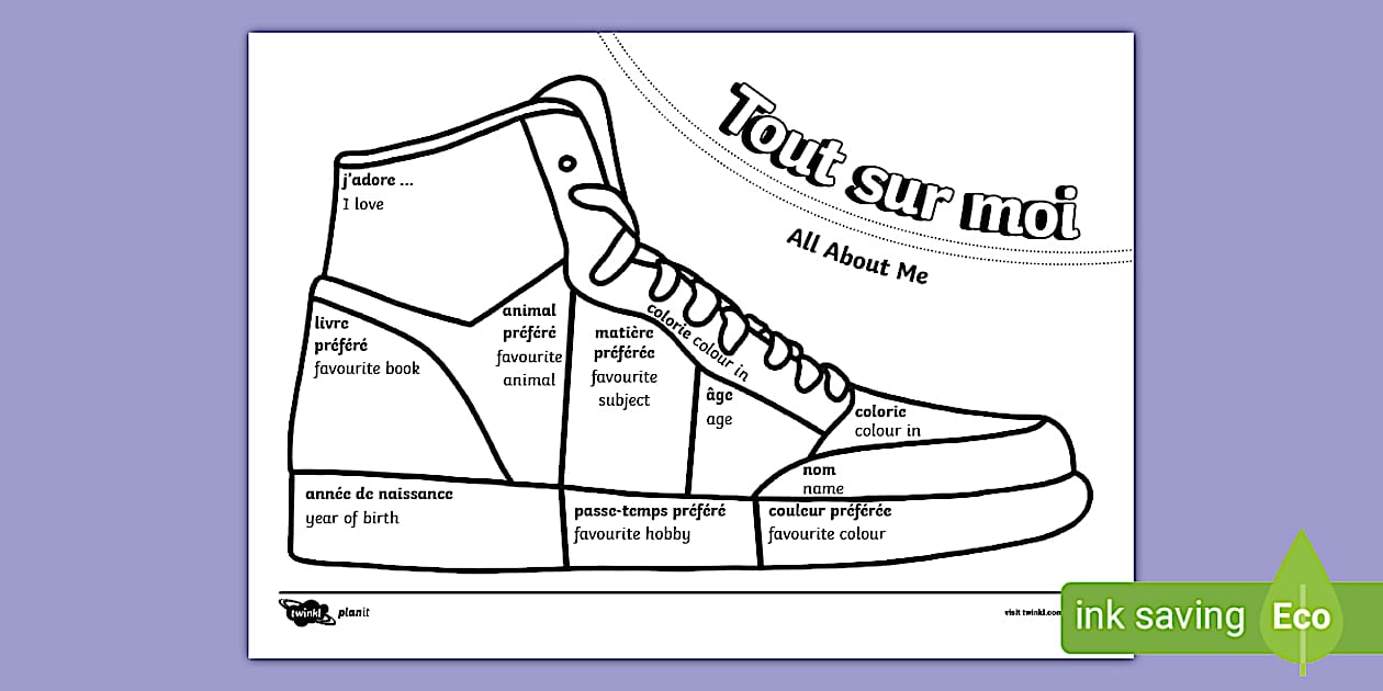 👉 French: All About Me Trainer (teacher made) - Twinkl