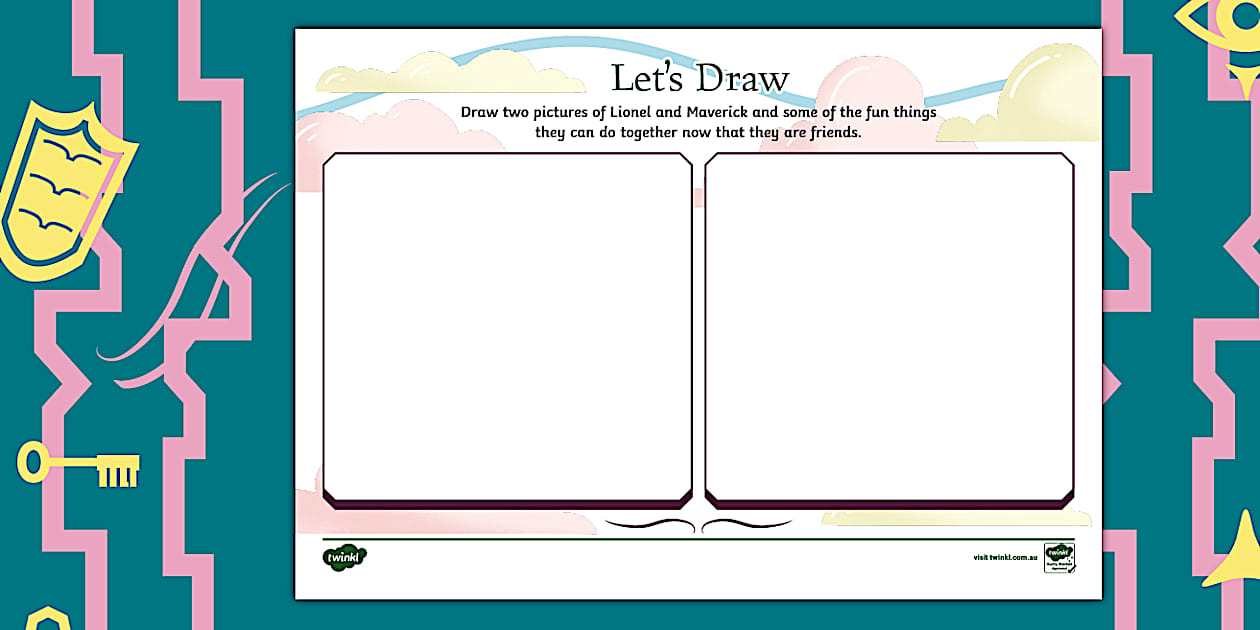 Let’s Draw to Support Teaching of Lionel and Me - Twinkl