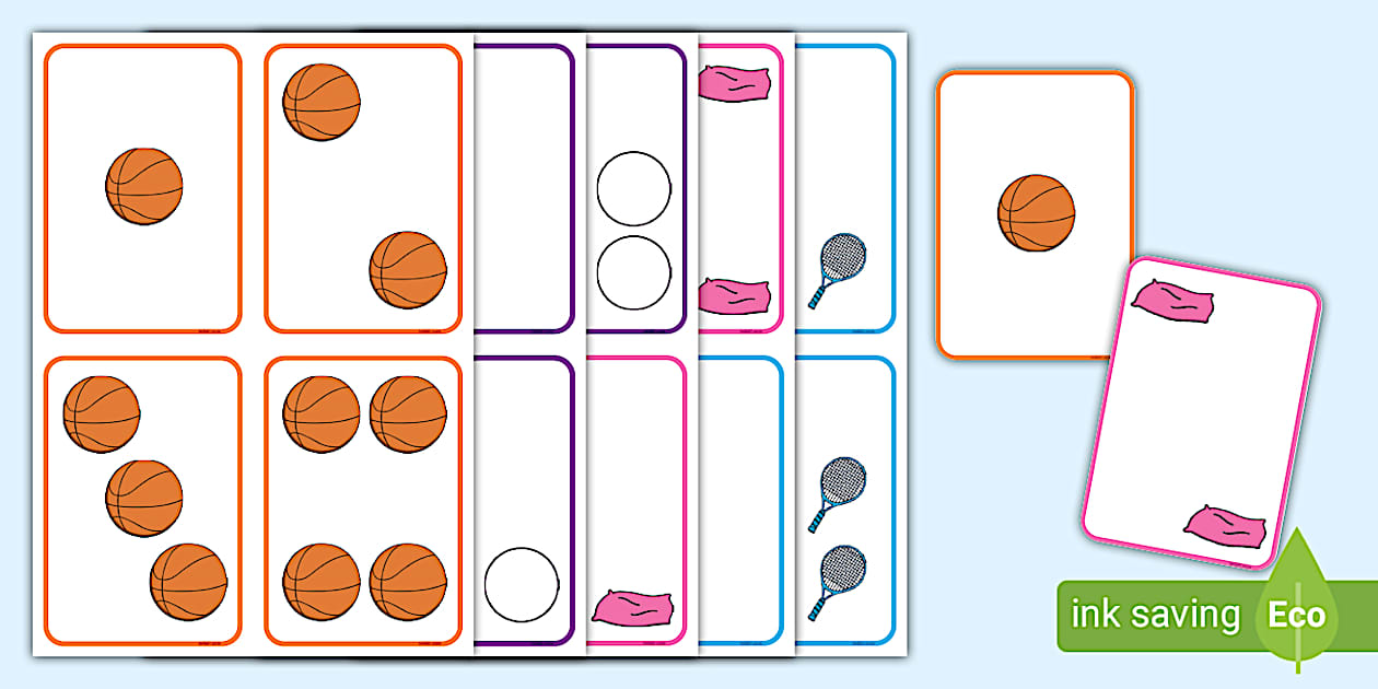 👉 Subitising on the Playground Flashcards | Twinkl