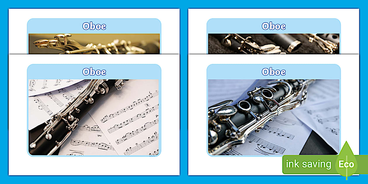 Oboe Photo Pack (professor feito) - Twinkl