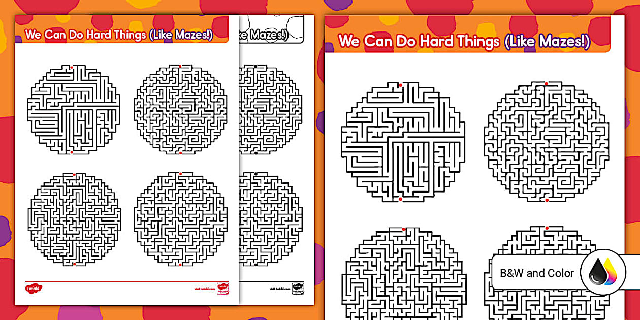 Maze Worksheet | K - 2nd Grade Resource | Twinkl USA