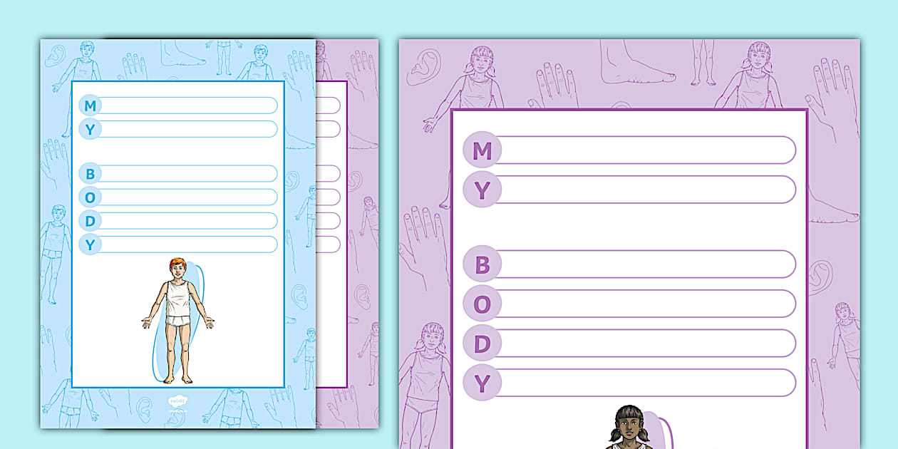 My Body Acrostic Poem (Teacher-Made) - Twinkl