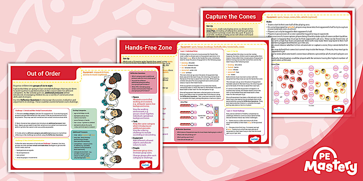 Teamwork and Communication Activities Pack - KS2 - Twinkl