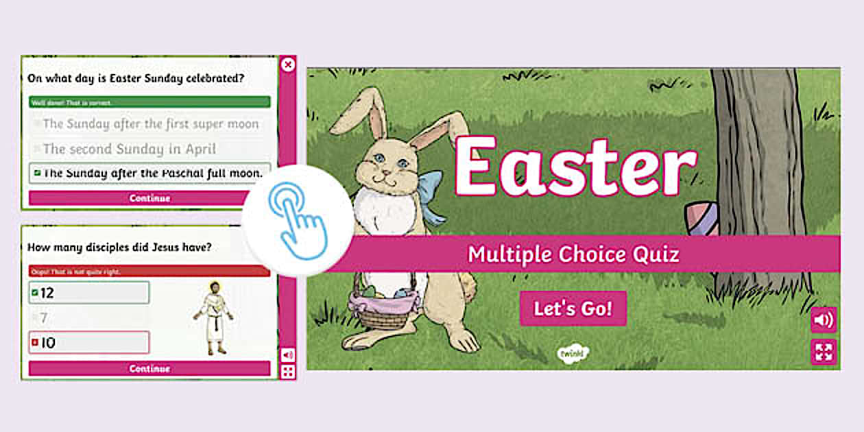 Interactive Easter KS2 Quiz | Twinkl Go! (professor feito)