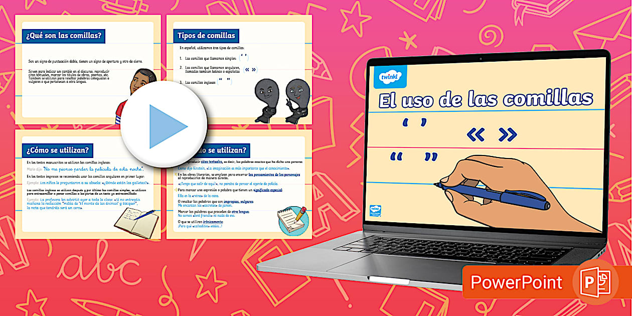 Presentación: El uso de las comillas en la lengua castellana