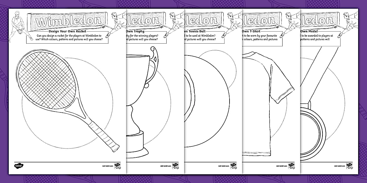 Wimbledon Design Pack - KS2 (teacher made) - Twinkl