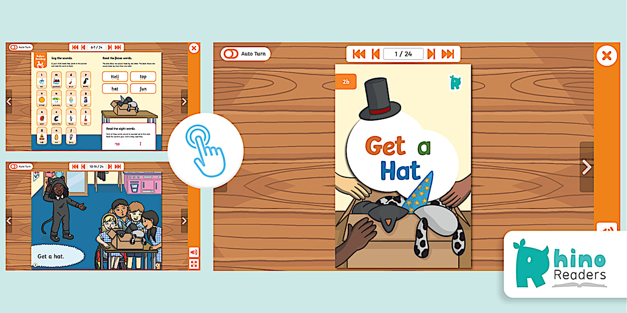 Level 2b Decodable Readers: Get a Hat (Teacher-Made)