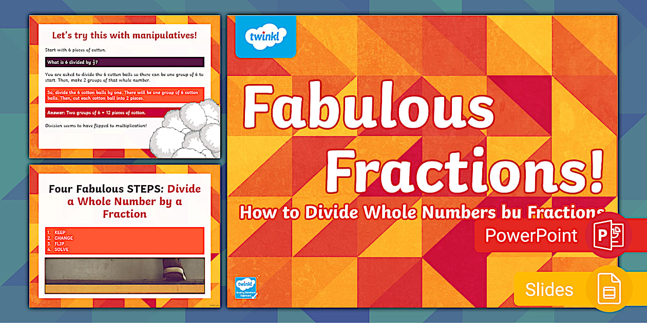 How to Divide Whole Numbers by Fractions | Twinkl - Twinkl