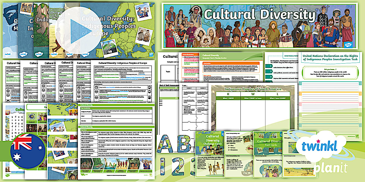 Year 6 HASS Geography Cultural Diversity Unit Pack - Twinkl