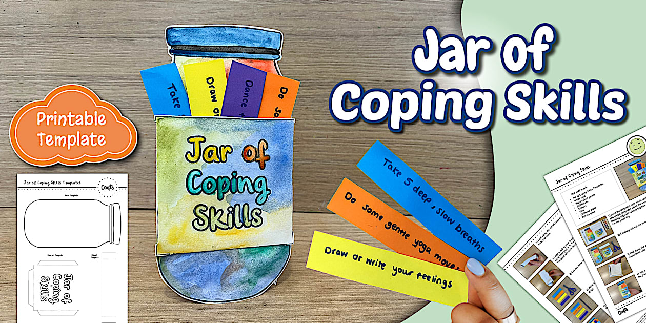 Jar of Coping Skills Craft
