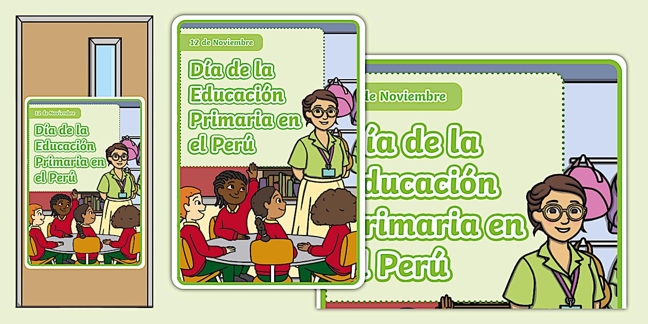 Afiche: Día de la Educación Primaria | Twinkl - Twinkl