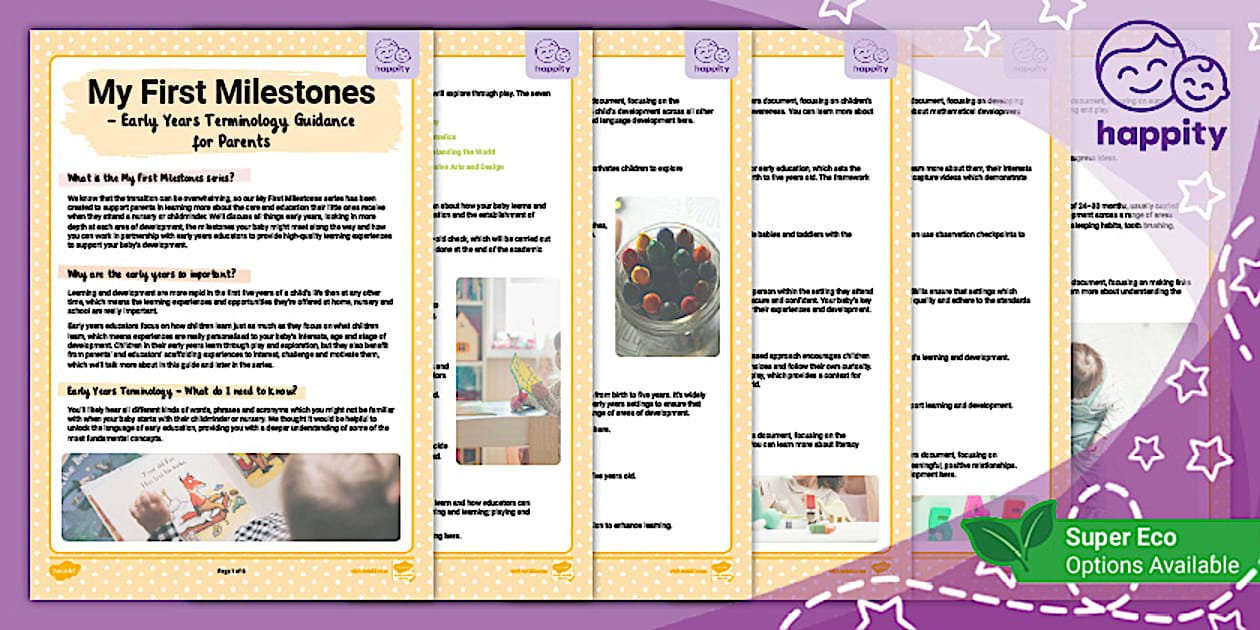 FREE! - Mathematical Development Milestones Guidance