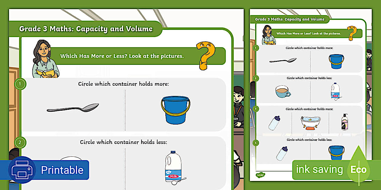 Grade 3 Math: Which has more or less (teacher made) - Twinkl
