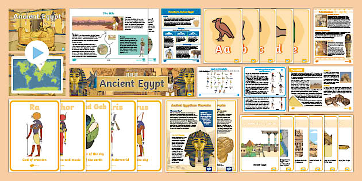 The Ancient Egyptians Resource Pack - Twinkl