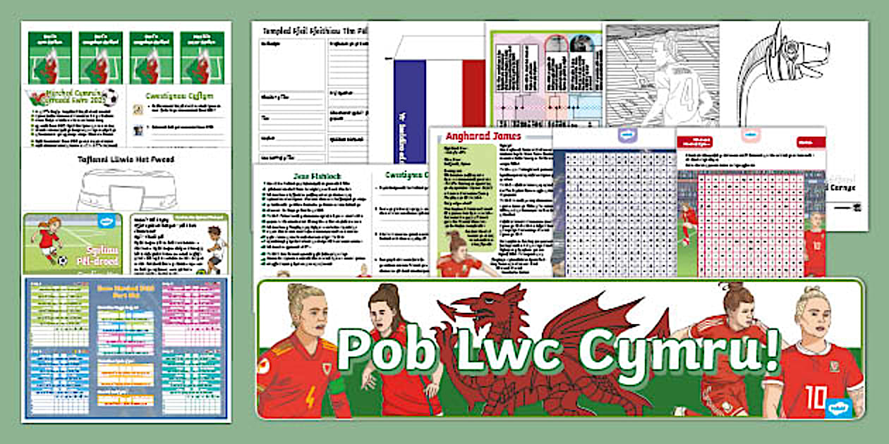 Pecyn Adnoddau Pêl-droed Merched Cymru (teacher made)