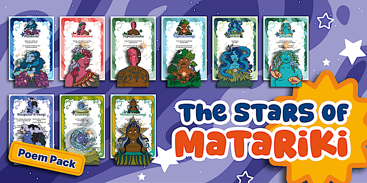 The Stars of Matariki Poem Pack