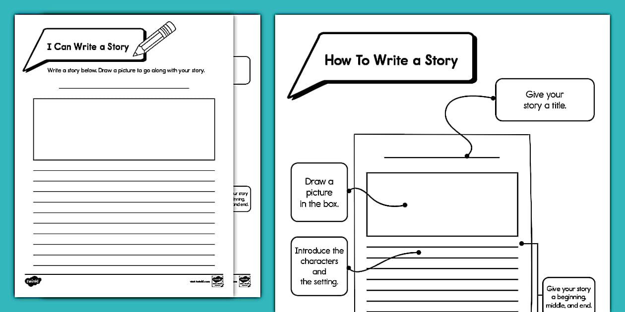 I Can Write a Story for K-2nd Grade (teacher made) - Twinkl