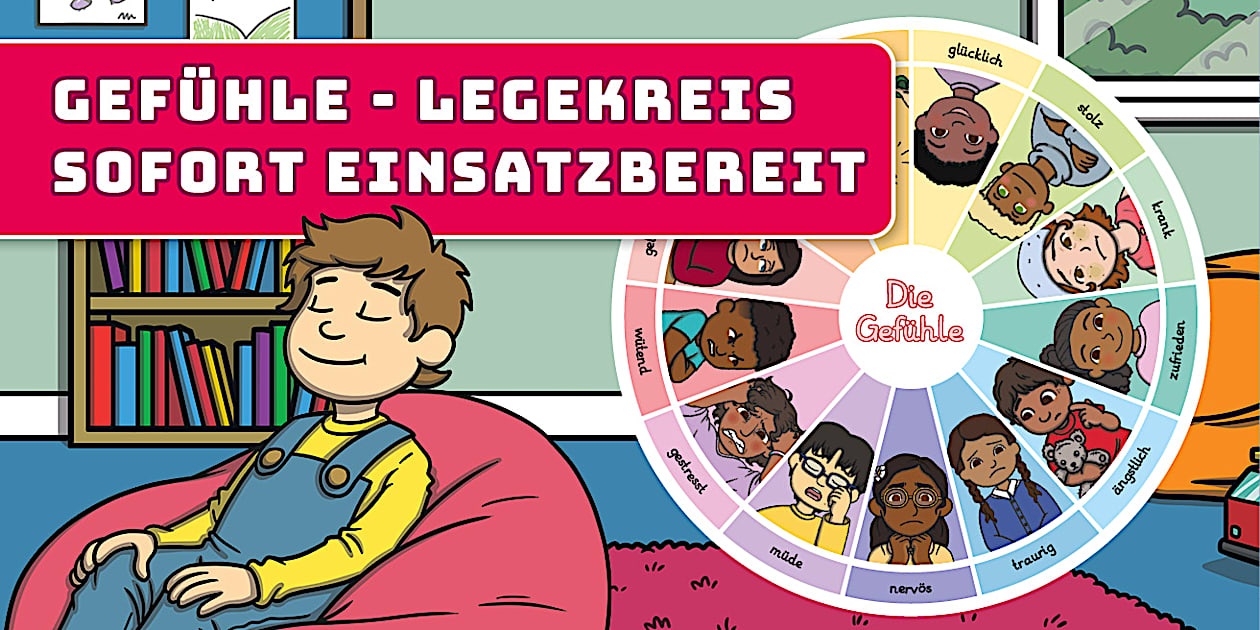 Gefühle - Legekreis