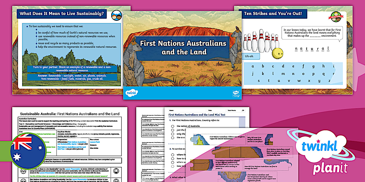 Year 4 HASS Lesson 3 First Nations Australians and the Land