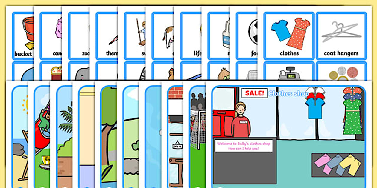 Editable Where Do You See...? Scene (teacher made) - Twinkl